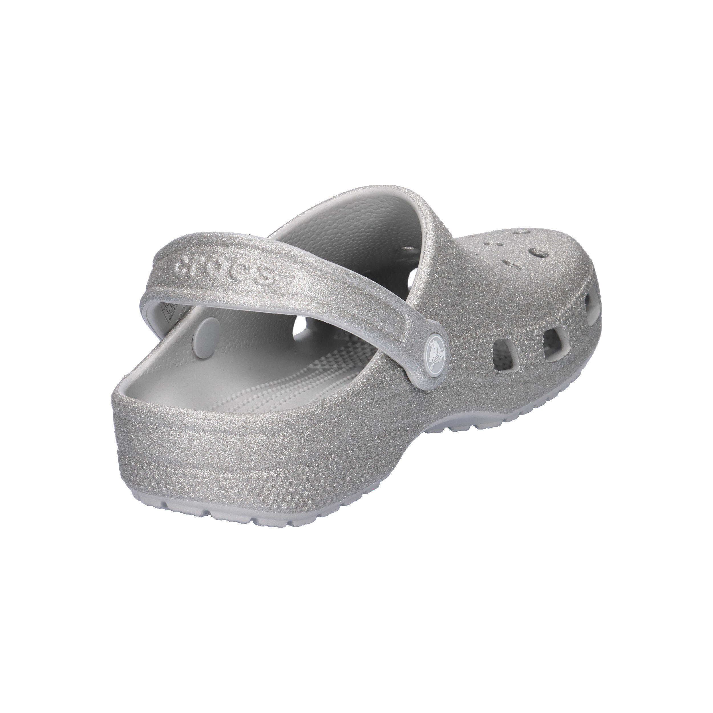 Flip-flops Crocs Model Classic Glitter Clog Kleur Grijs CROCS | Decathlon