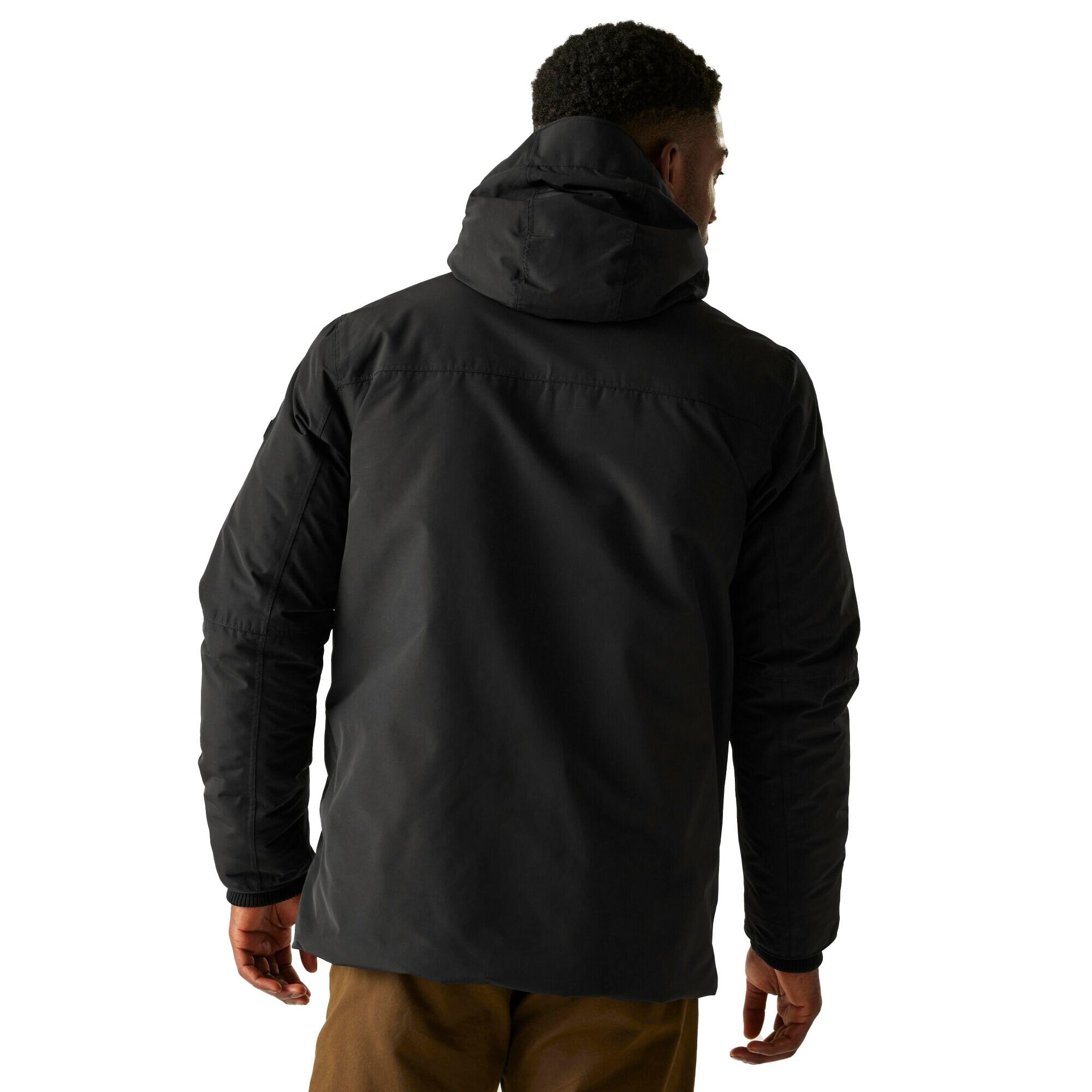 Mens Eamont Insulated Waterproof Jacket (Black) | Decathlon