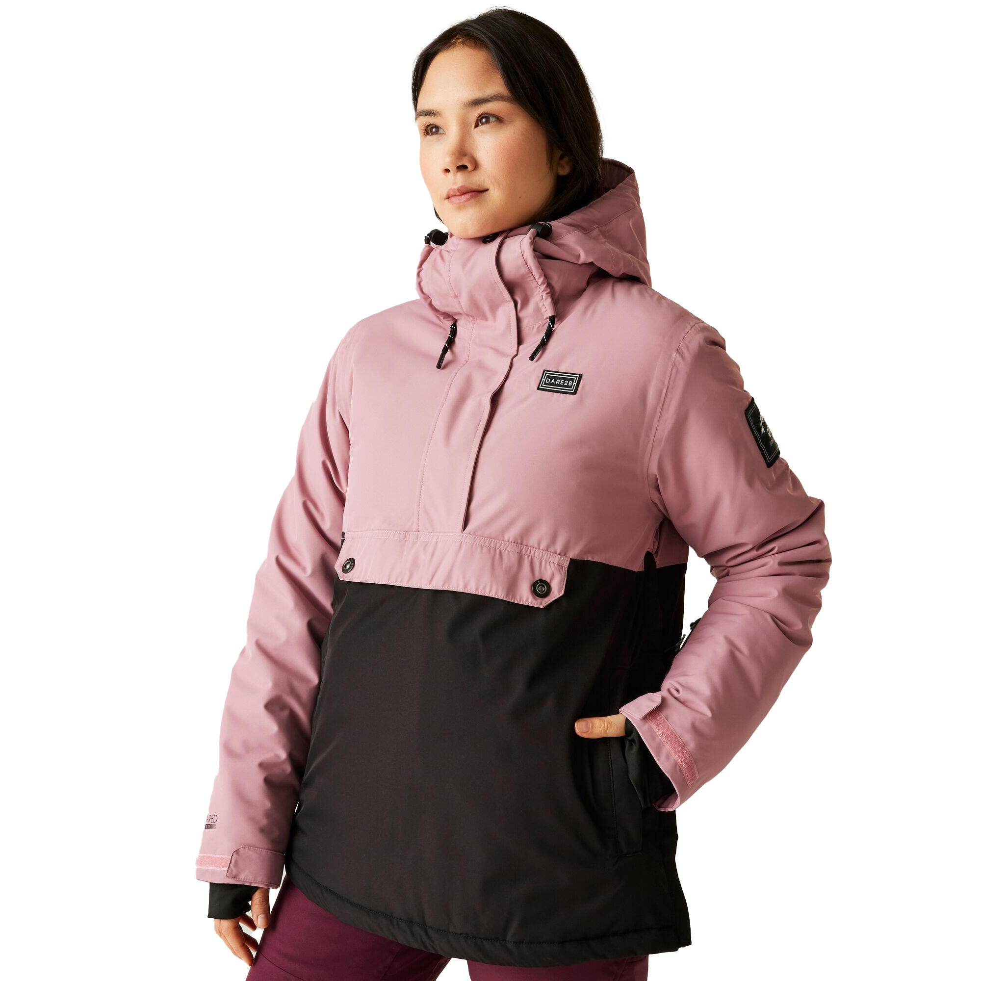 Womens/Ladies Snowburst II Overhead Ski Jacket (Lilac) | Decathlon