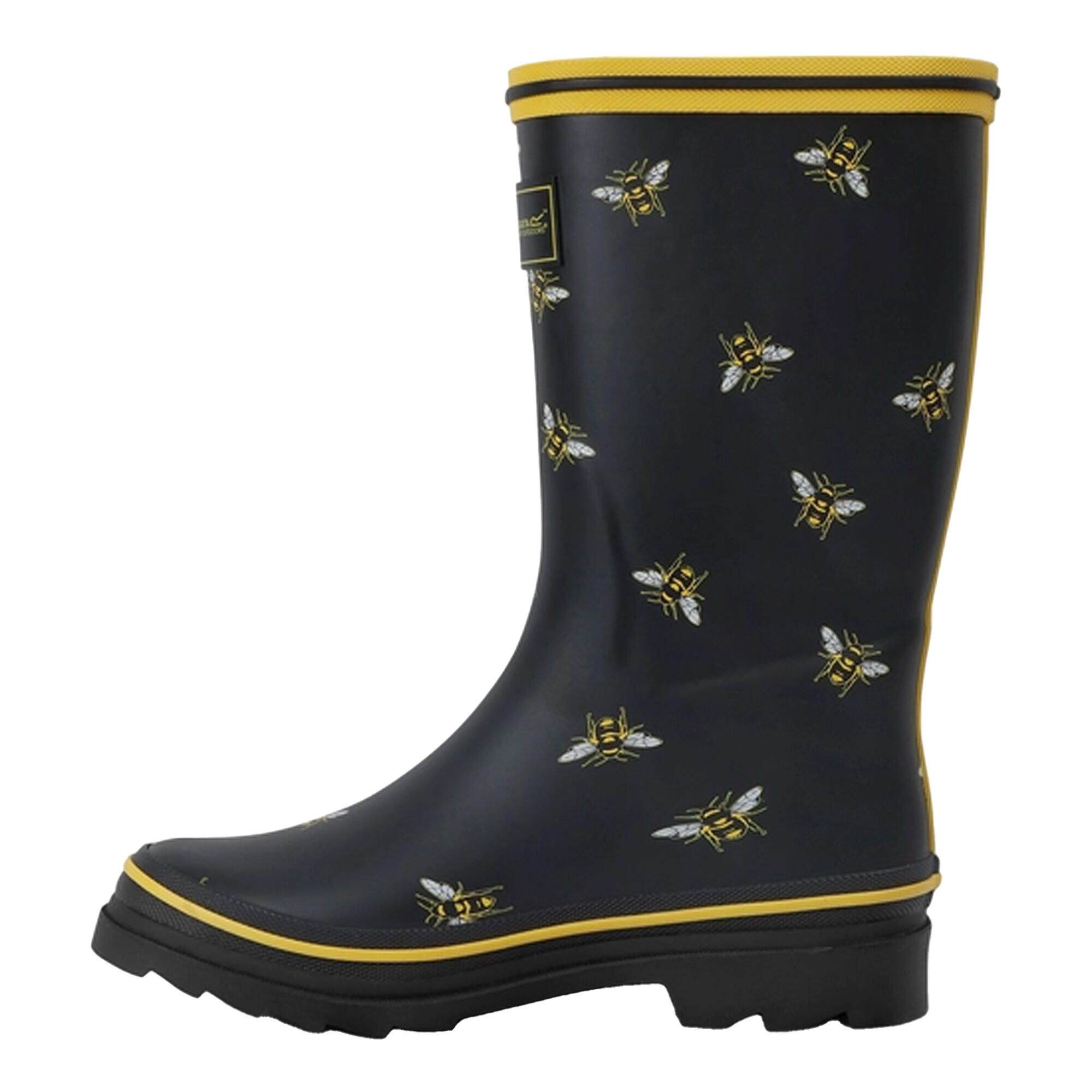 Womens/Ladies Amelia Bee Wellington Boots (Black) REGATTA | Decathlon