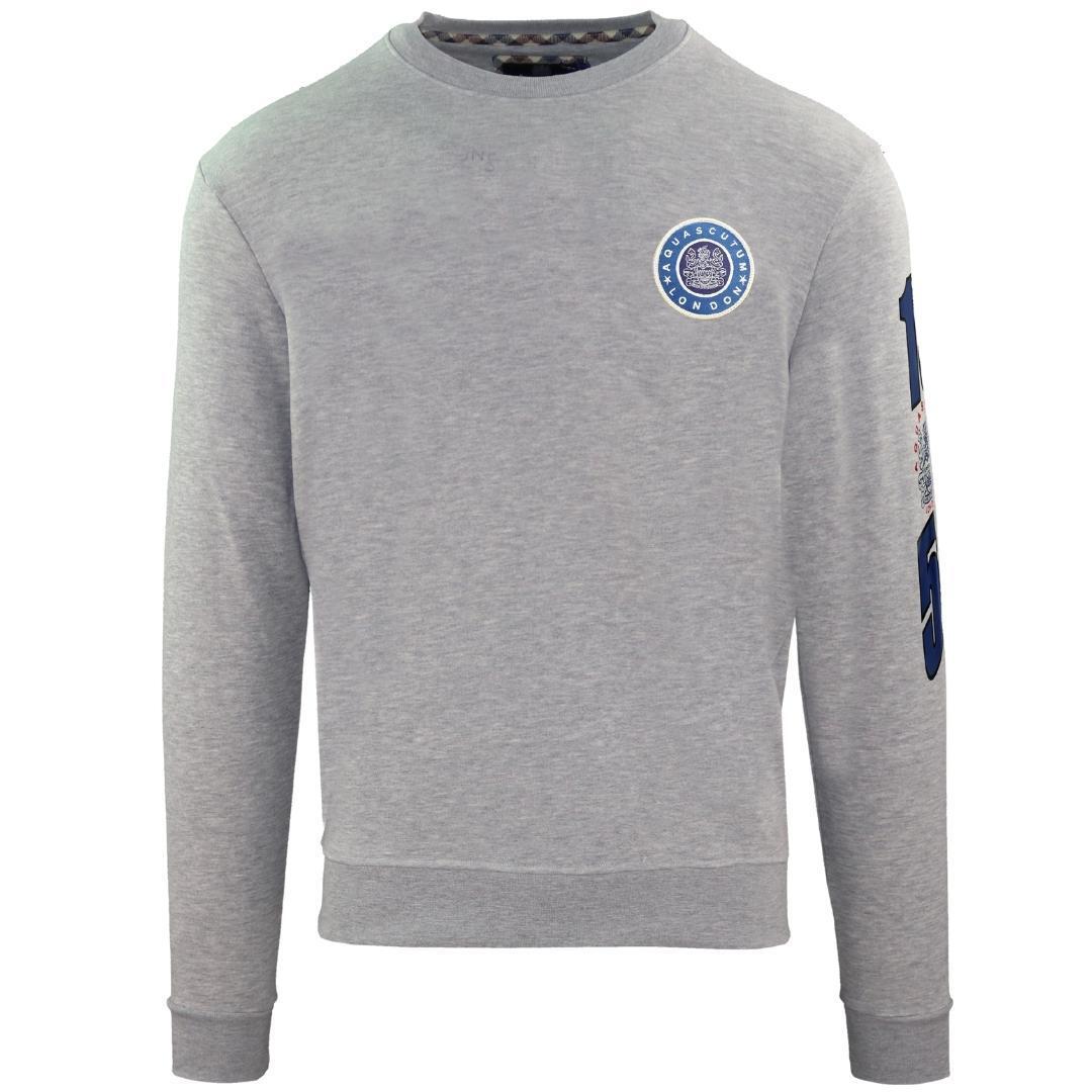 Unisex Adult Circle Logo Embossed Sweatshirt (Grey) | Decathlon