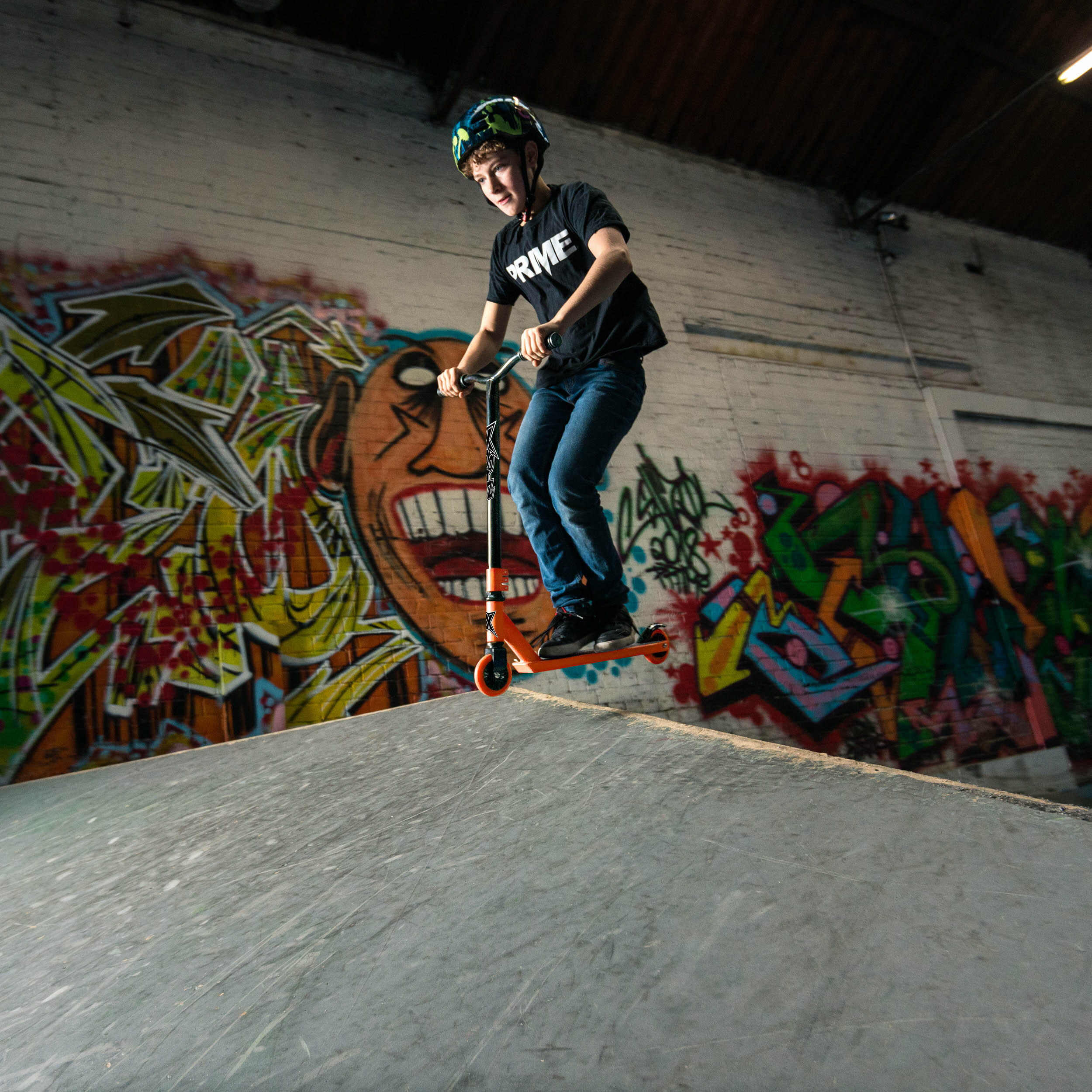 Xootz Magma Stunt Scooter, Freestyle Trick Scooter with Steel Y Bar ...