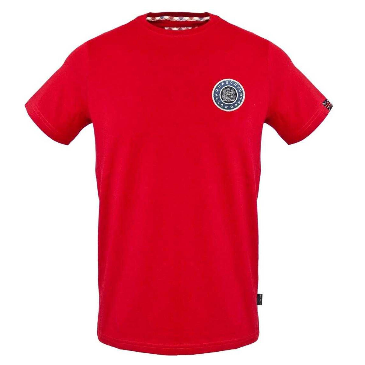 Mens London Circle Logo TShirt (Red) | Decathlon