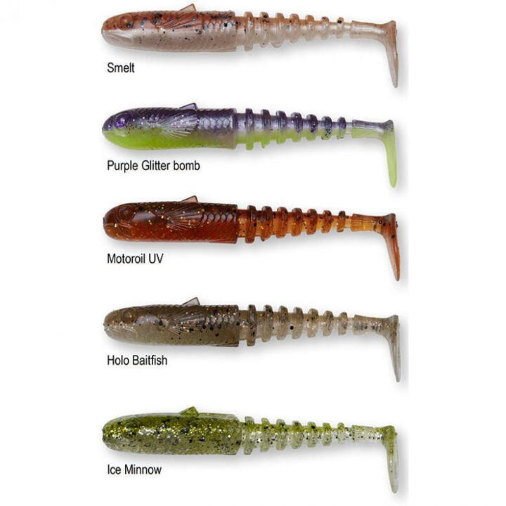 SAVAGE GEAR - SHAD SAVAGE GEAR GOBSTER 11,5CM/16G CLEAR WATER MIX 5 BUC ...