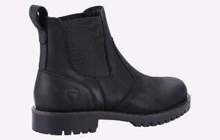 Cotswold Bodicote Men's Waterproof Nubuck Chelsea Boots - Black | Decathlon