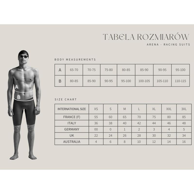 ARENA - Costum de înot de competiție pentru bărbați Arena Carbon Air2 ...