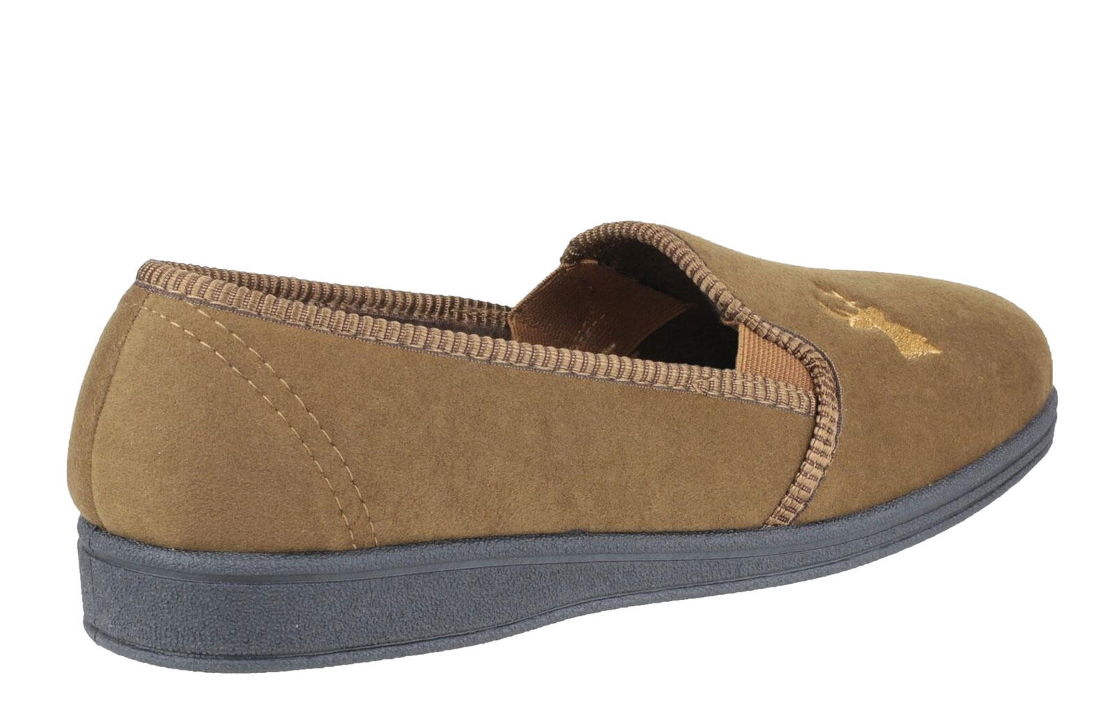 Mirak Stag Men's Slippers - Brown, UK 11 / EU 45 | Decathlon