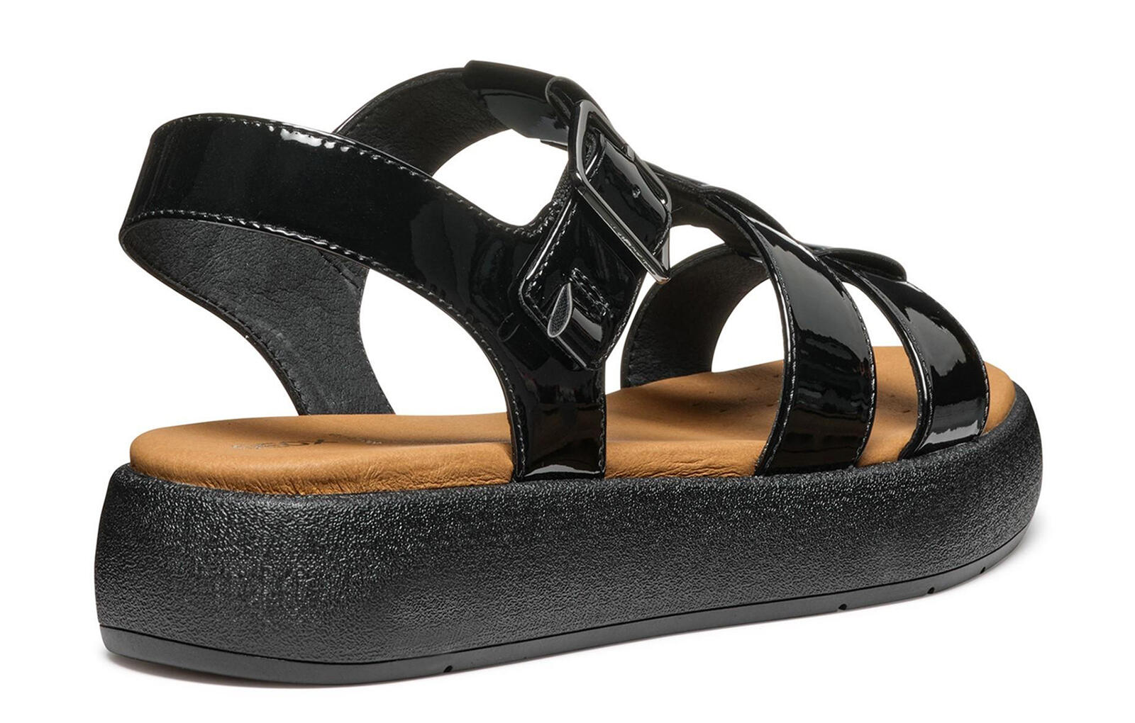 Geox D Camalei Women's Black Flatform Sandals | Decathlon