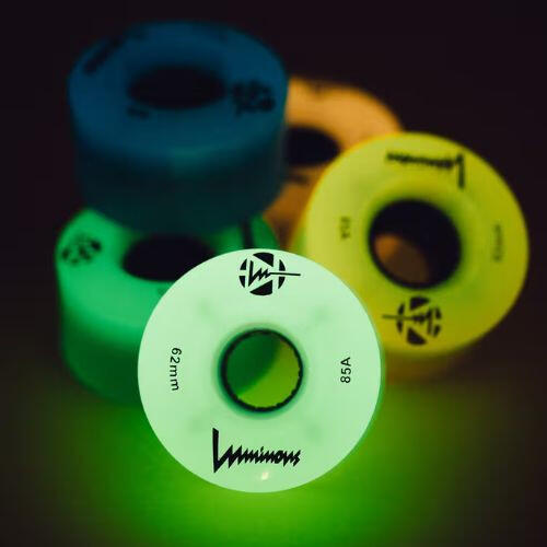 LUMINOUS Roue Quad 85A Sixies Arc En Ciel Blanc [x4] LUMINOUS | Decathlon