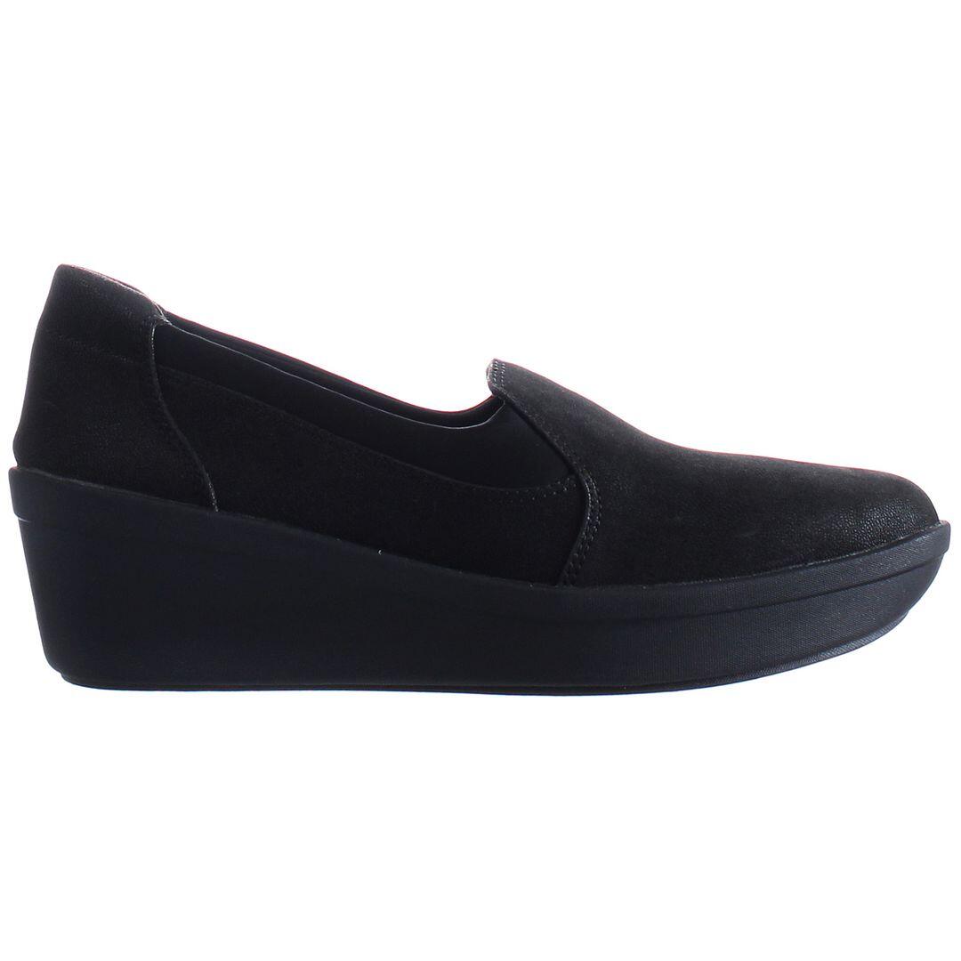 Clarks Step Rose Moon Womens Black Shoes | Decathlon