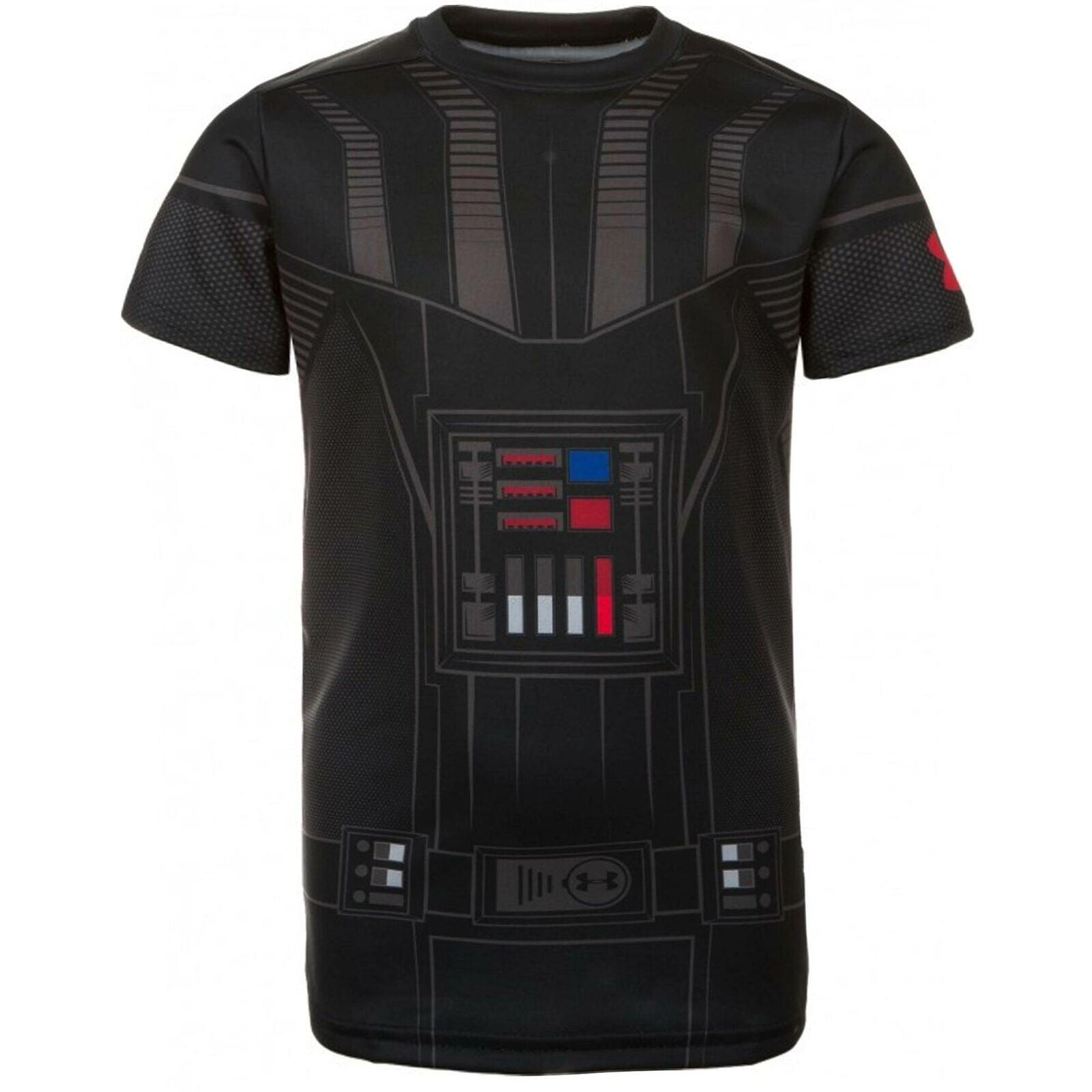 Under Armour x Star Wars Darth Vader Kids Black T-Shirt UNDER ARMOUR ...