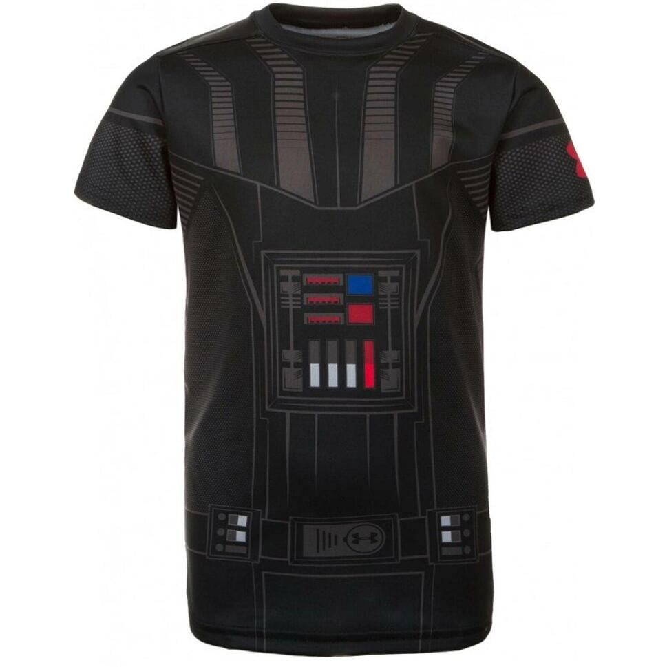 Under Armour x Star Wars Darth Vader Kids Black T-Shirt UNDER ARMOUR ...