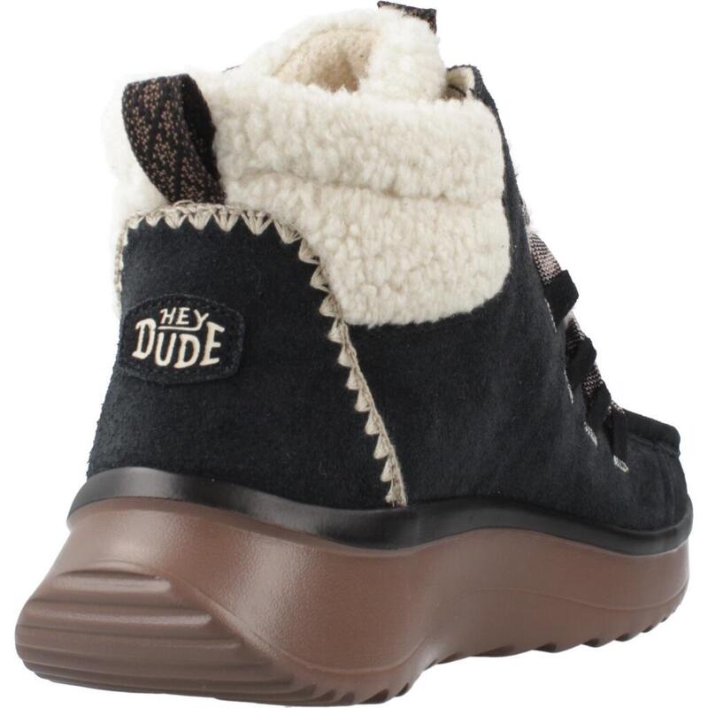 Hey Dude Modèle Wendy Peak Apres Suede Cozstit Couleur Noir PRO BRANDS ...