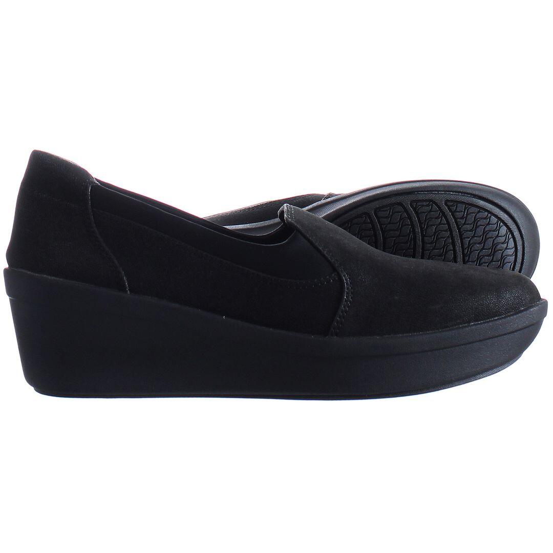 Clarks Step Rose Moon Womens Black Shoes | Decathlon