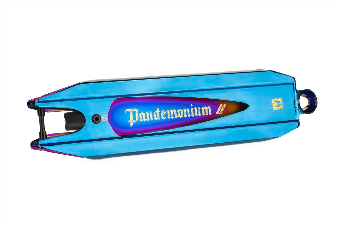 Scooter Deck | Pandemonium V2 540mm | Chrome Blue Color | Ethic Dtc ...