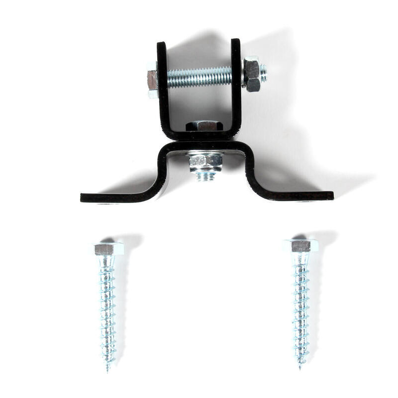 Support universel mural acier noir pivotant 500 kg 13x8 cm OMADA ...