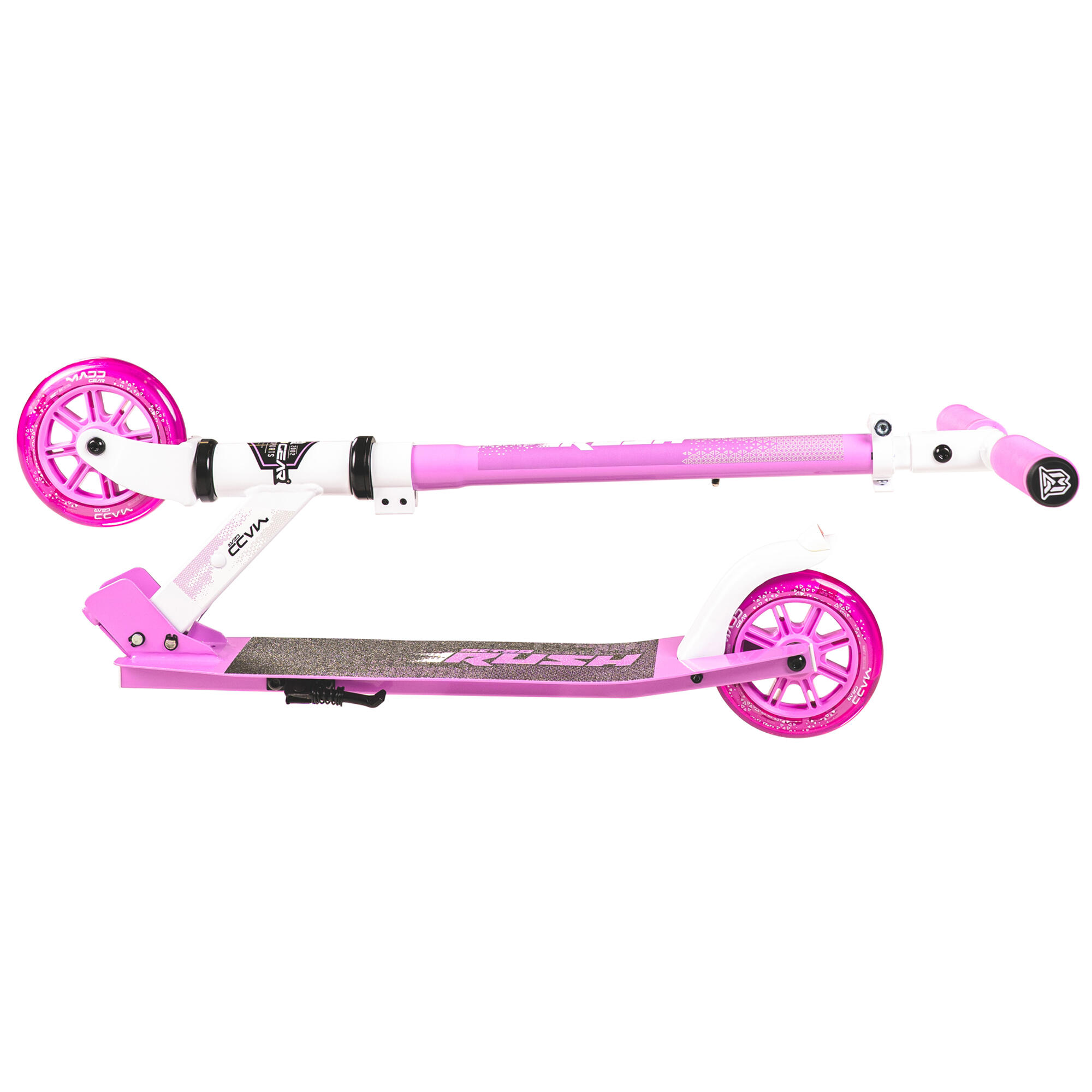 Metro RUSH 125 Scooter with Light Up Wheels & Adjustable Handlebars ...
