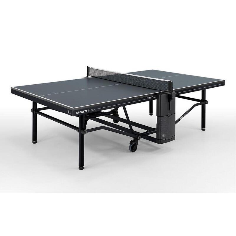 Beltéri asztalitenisz asztal Sponeta SDL BLACK Indoor SPONETA - Decathlon