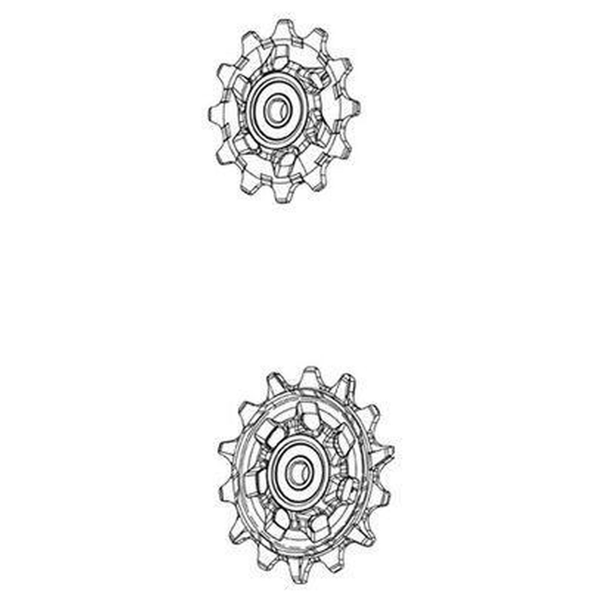 SRAM Sram XX T-Type Eagle AXS Derailleurwieltjes | Decathlon