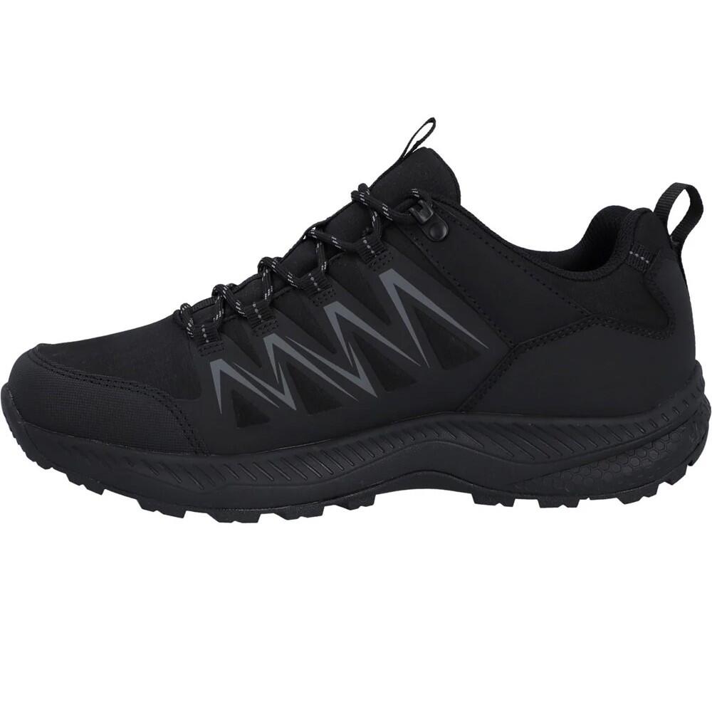 Mens Stealth Trail Low Trainers (Black/Dark Grey) | Decathlon