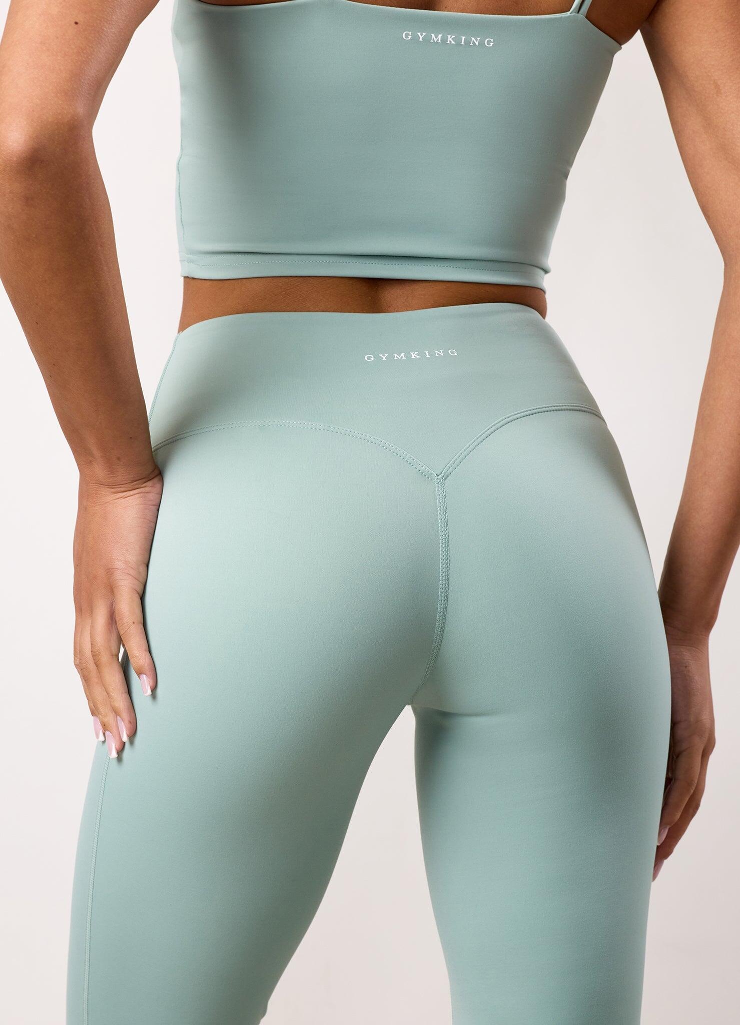Women's 365 Flared Yoga Leggings Gym Fitness Sports Bottoms - Green ...