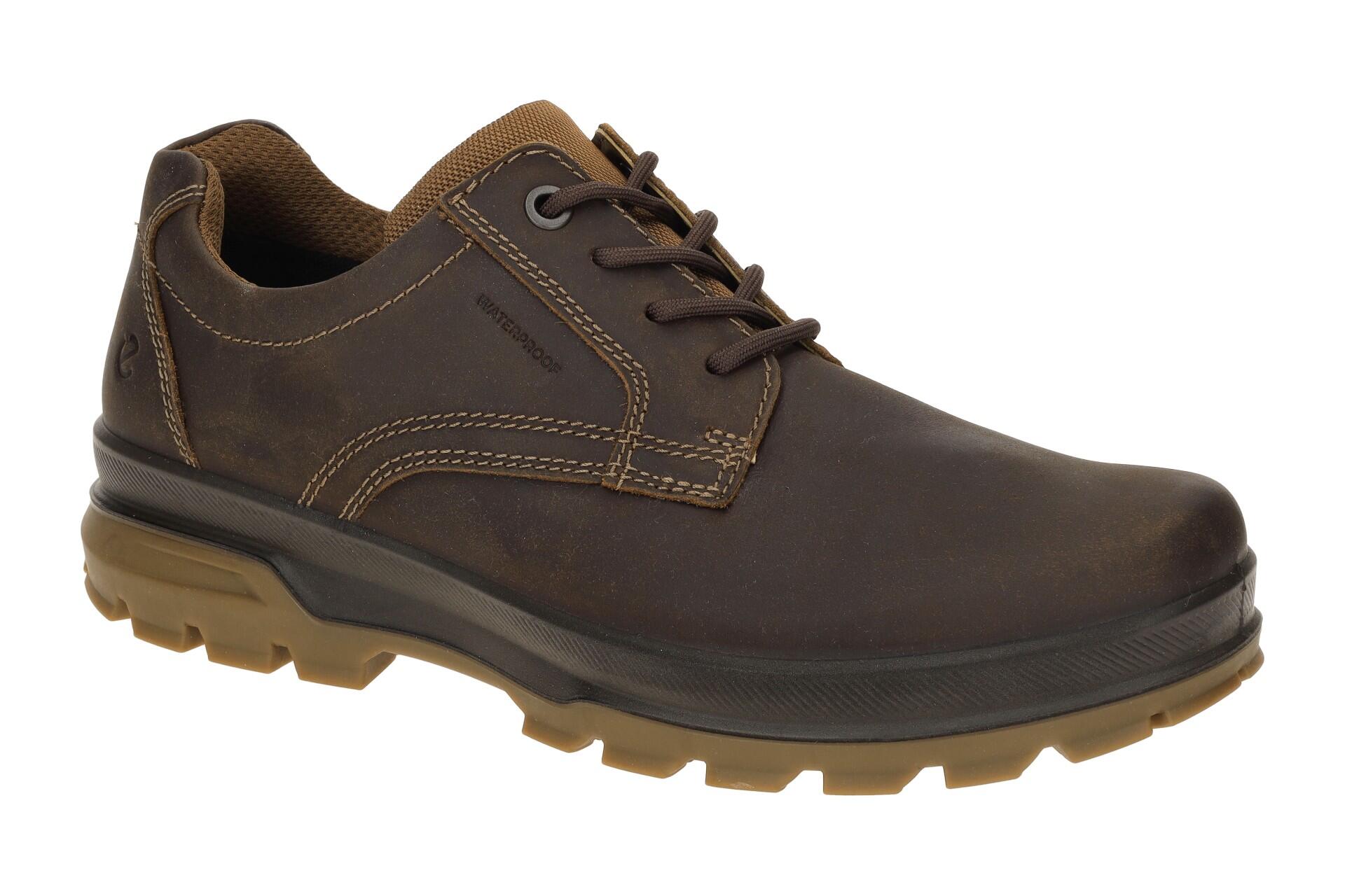Ecco Rugged Track Schuhe braun camel Waterproof 838164 ECCO | Decathlon