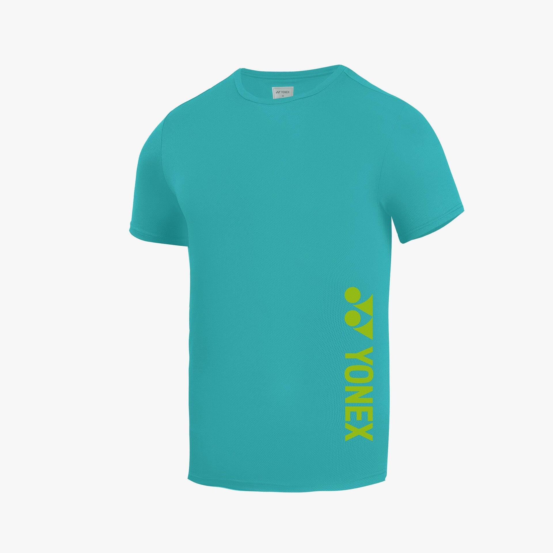 ROUND NECK T-SHIRT MEN RM-J035-3089-RW2-S TURQUOISE