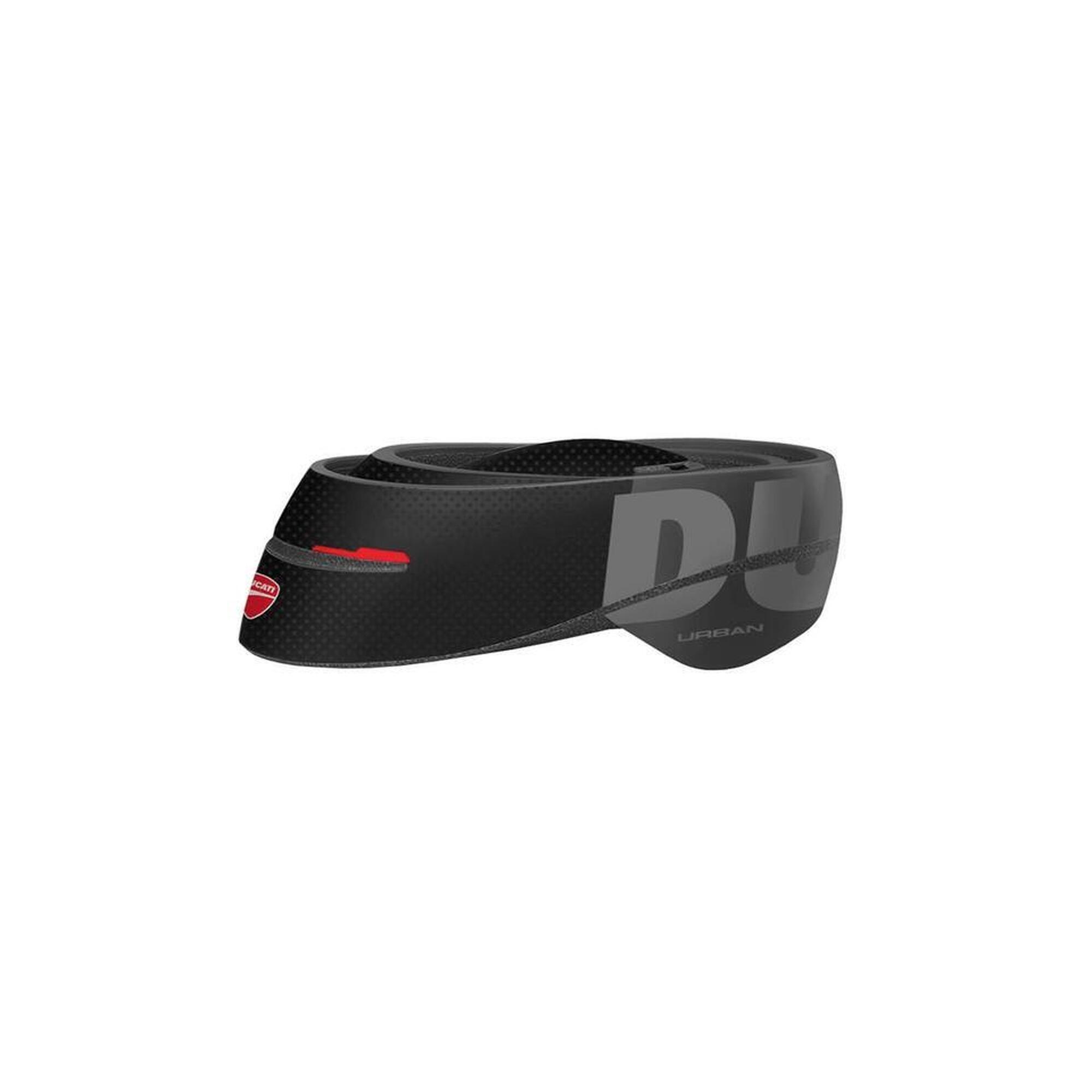 DUCATI - Casca de protectie Ducati DUC-HLM-FLD/M, Marimea M (Negru ...