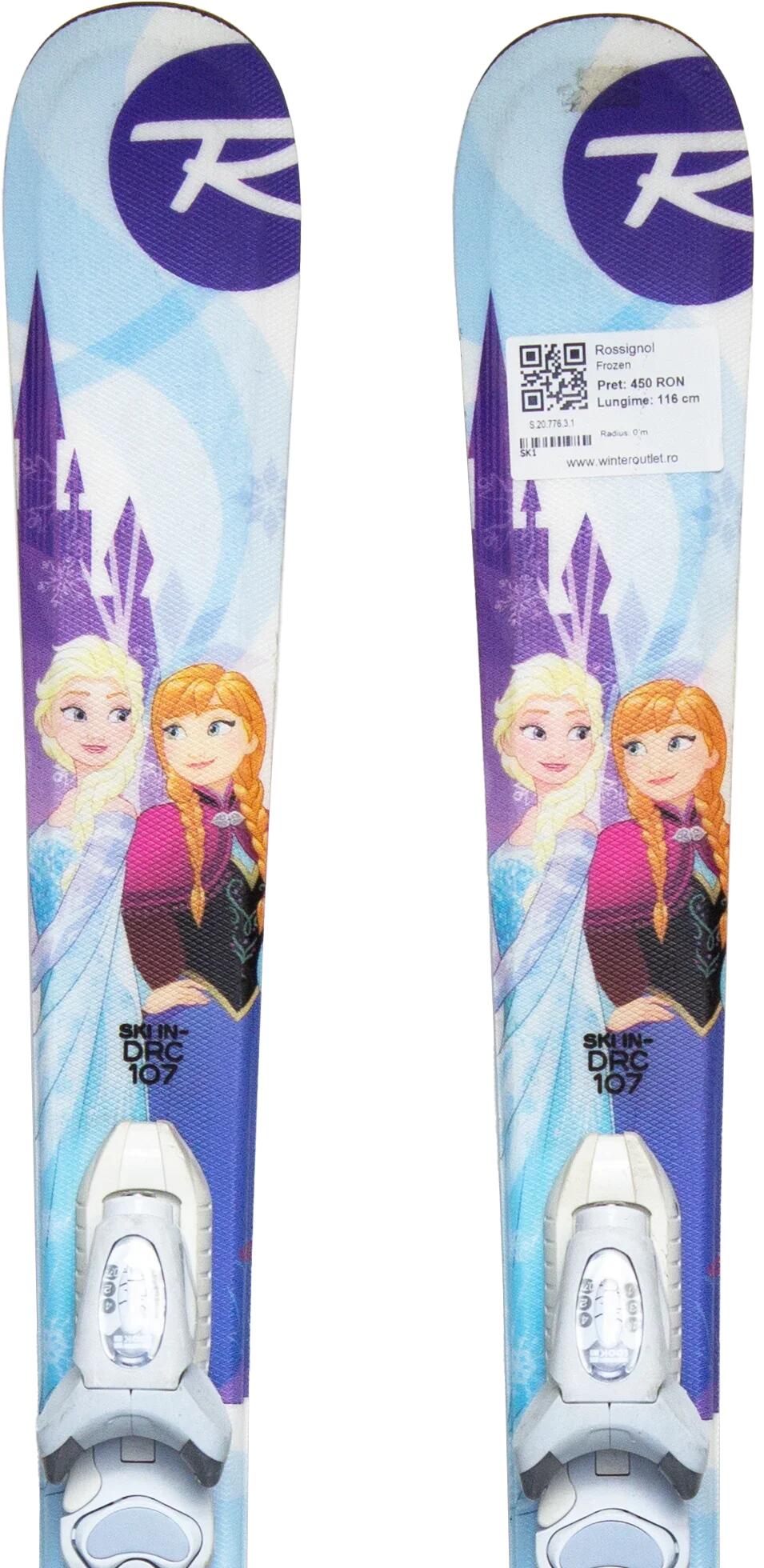 Gebruikte ski's - ROSSIGNOL Frozen, 116 cm, Zeer goede staat | Decathlon