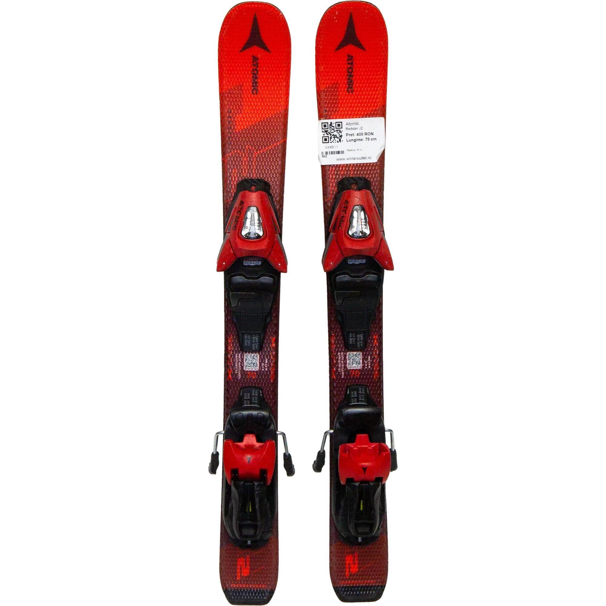 2ND LIFE - ATOMIC Redster J2, 70 cm, Velmi dobrý stav ATOMIC - Decathlon