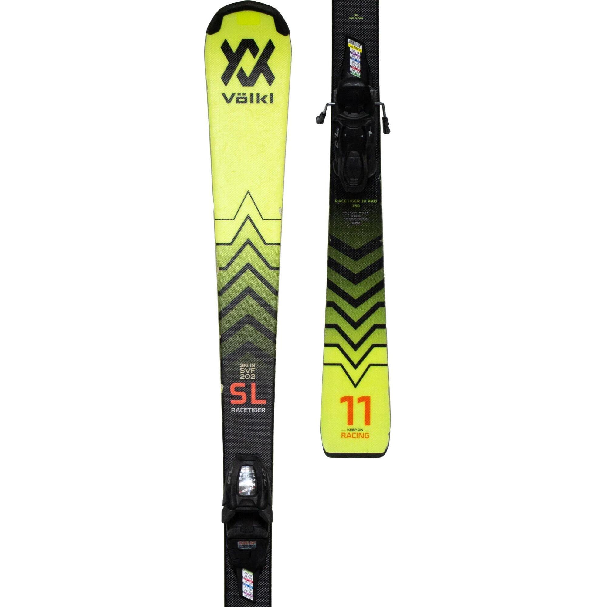 Second Life- Narty VOLKL Racetiger SL PRO Jr., 140 cm, stan dobry VÖLKL ...