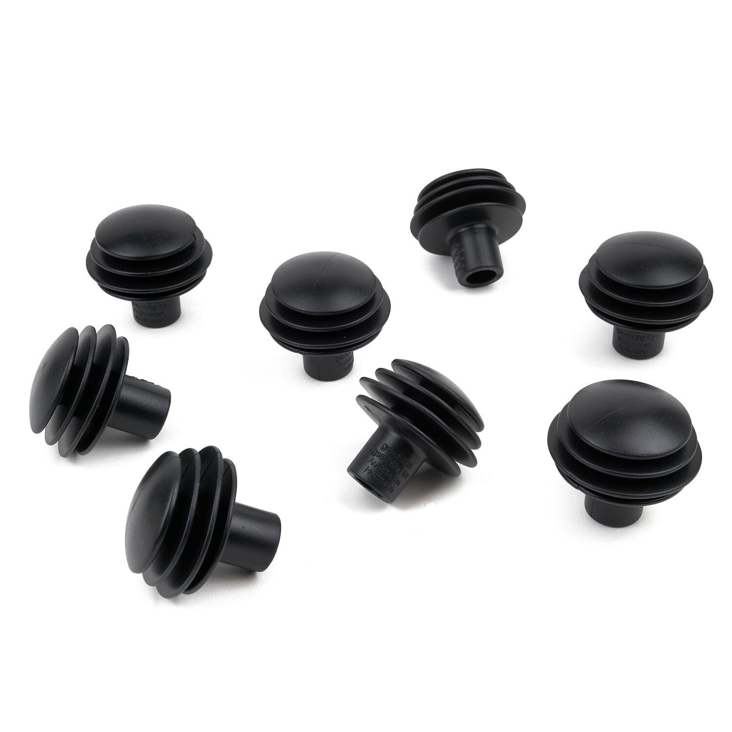 Caps for Kicker rods, 13 mm 8-piece complete set Tischfußball Unisex ...