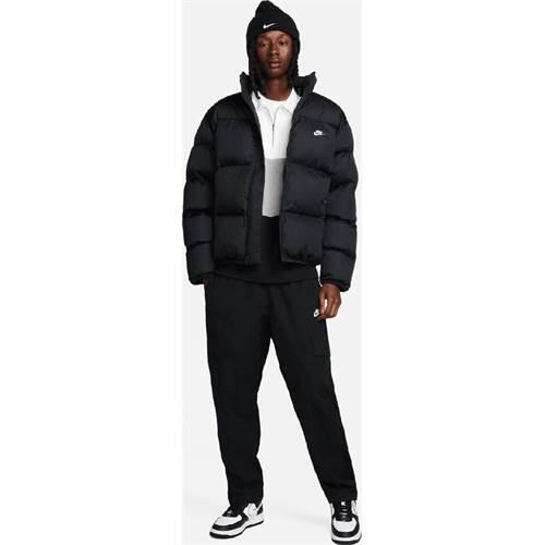 Sportswear Club Puffer Jacket Black White NIKE | Decathlon
