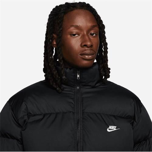 Sportswear Club Puffer Jacket Black White NIKE | Decathlon