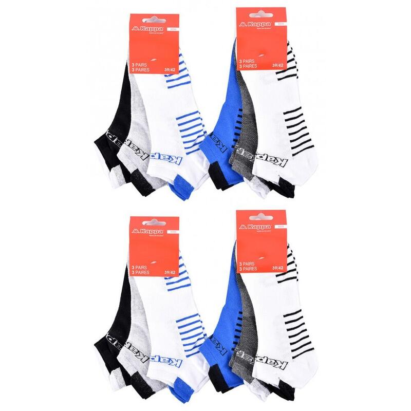 Chaussettes Homme SNEAKER KAPPA - Pack de 12 KAPPA | Decathlon