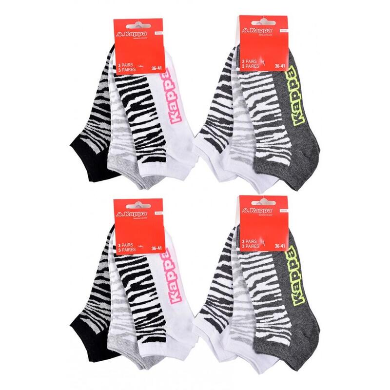 Chaussettes Femme SNEAKER KAPPA - Pack de 12 KAPPA | Decathlon