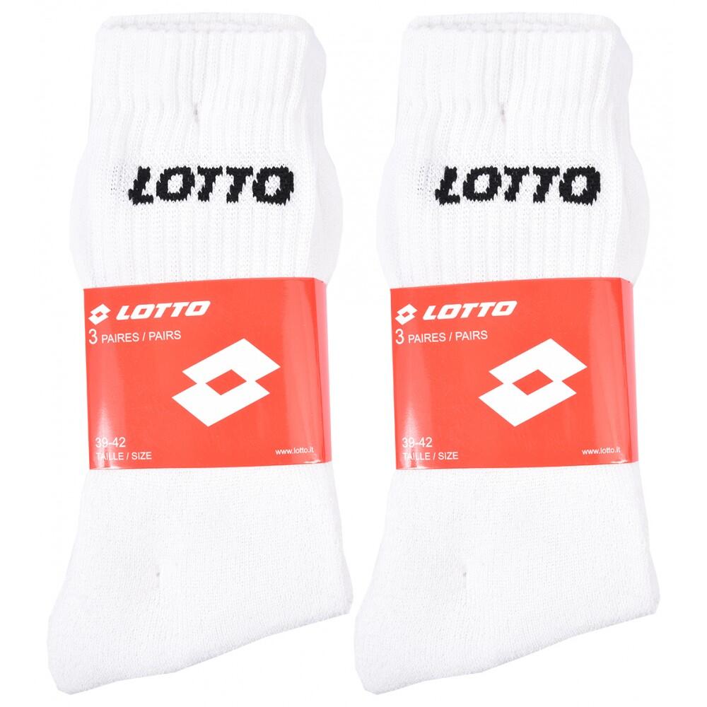Chaussettes Homme LOTTO - Pack de 6 | Decathlon