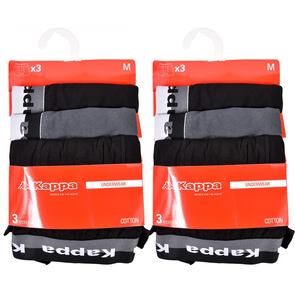 Boxershort Heren KAPPA - Set van 6 | Decathlon