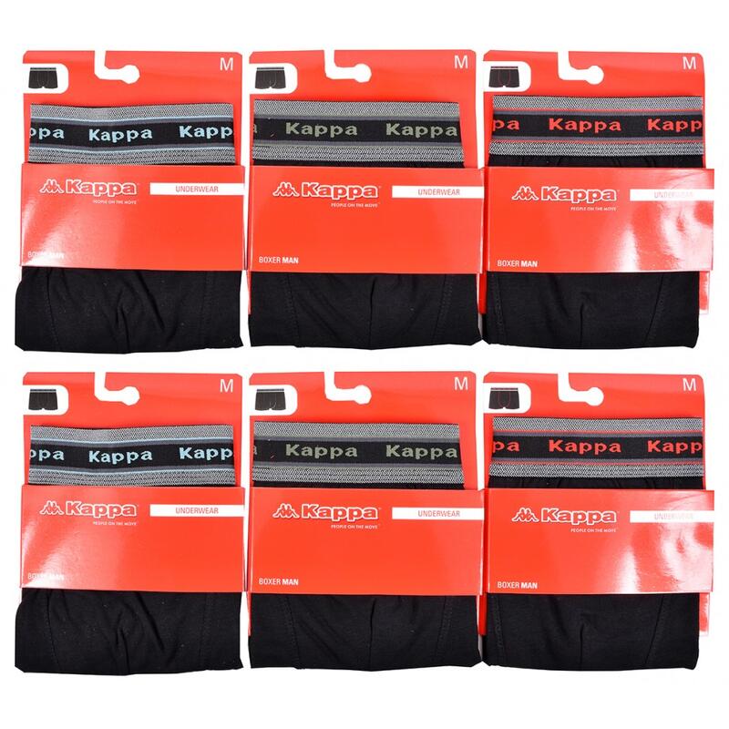 Boxer homme KAPPA - Pack de 6 KAPPA | Decathlon