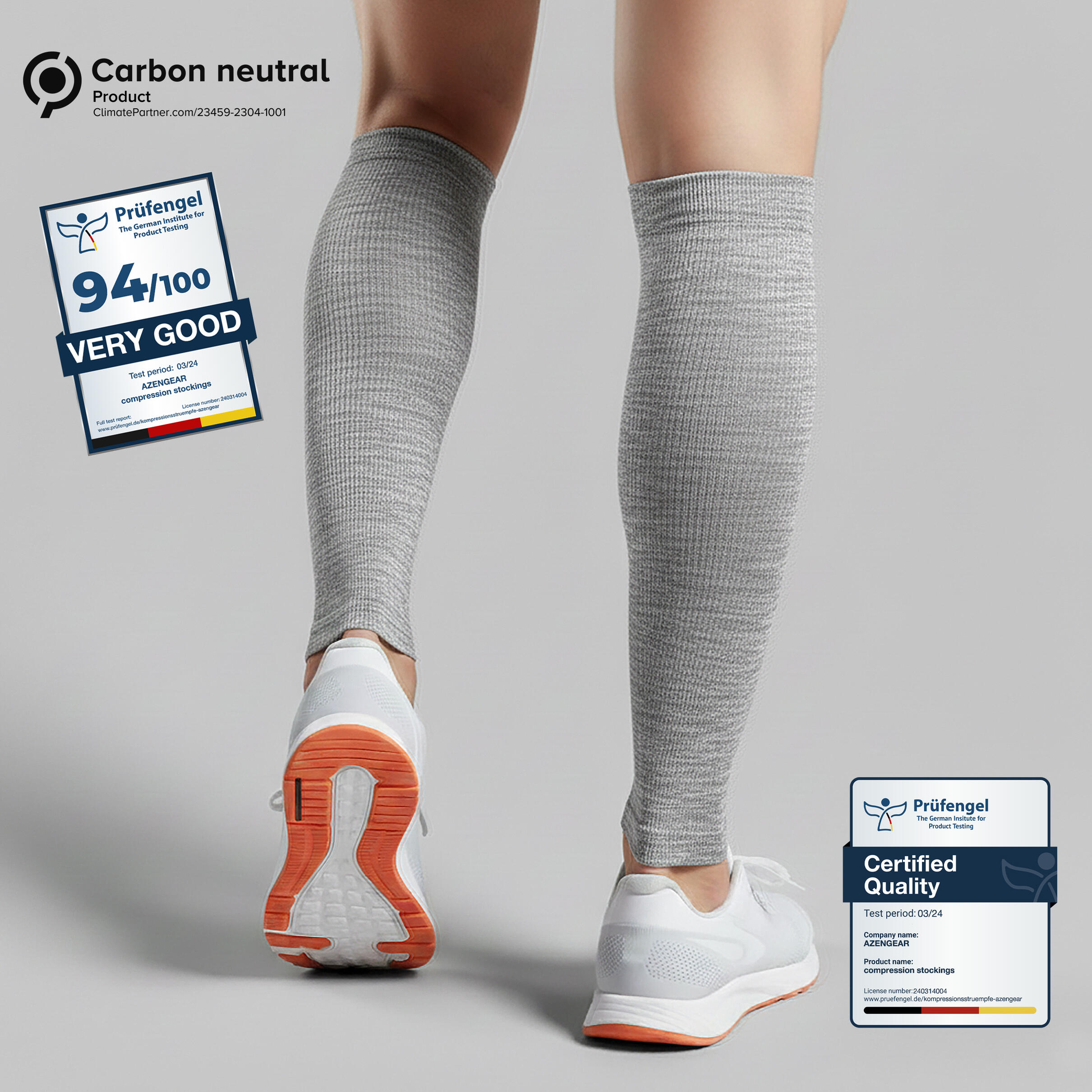 Calf Support Compression Sleeves for Men, Women, Running, Shin Splints ...