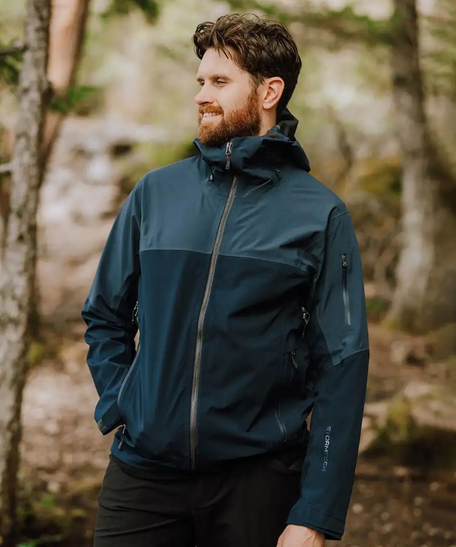 Stormtech Men's Vertex Stormshell Waterproof Breathable Jacket - Dusk ...