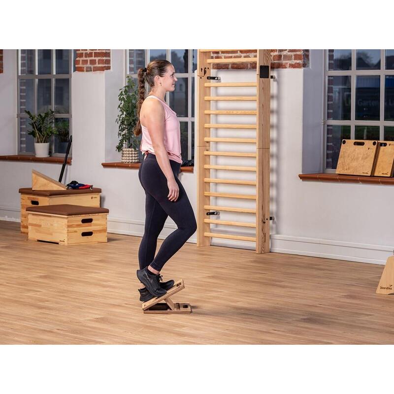 Planche inclinée bois Vira Plus pliable - Slant Board - 100kg - Made in ...