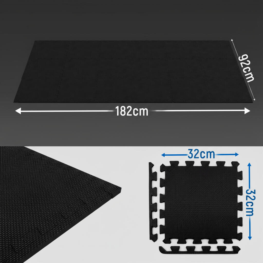 Zestaw mat ochronnych –144 puzzli i 216 elementów brzegowych – mata ...