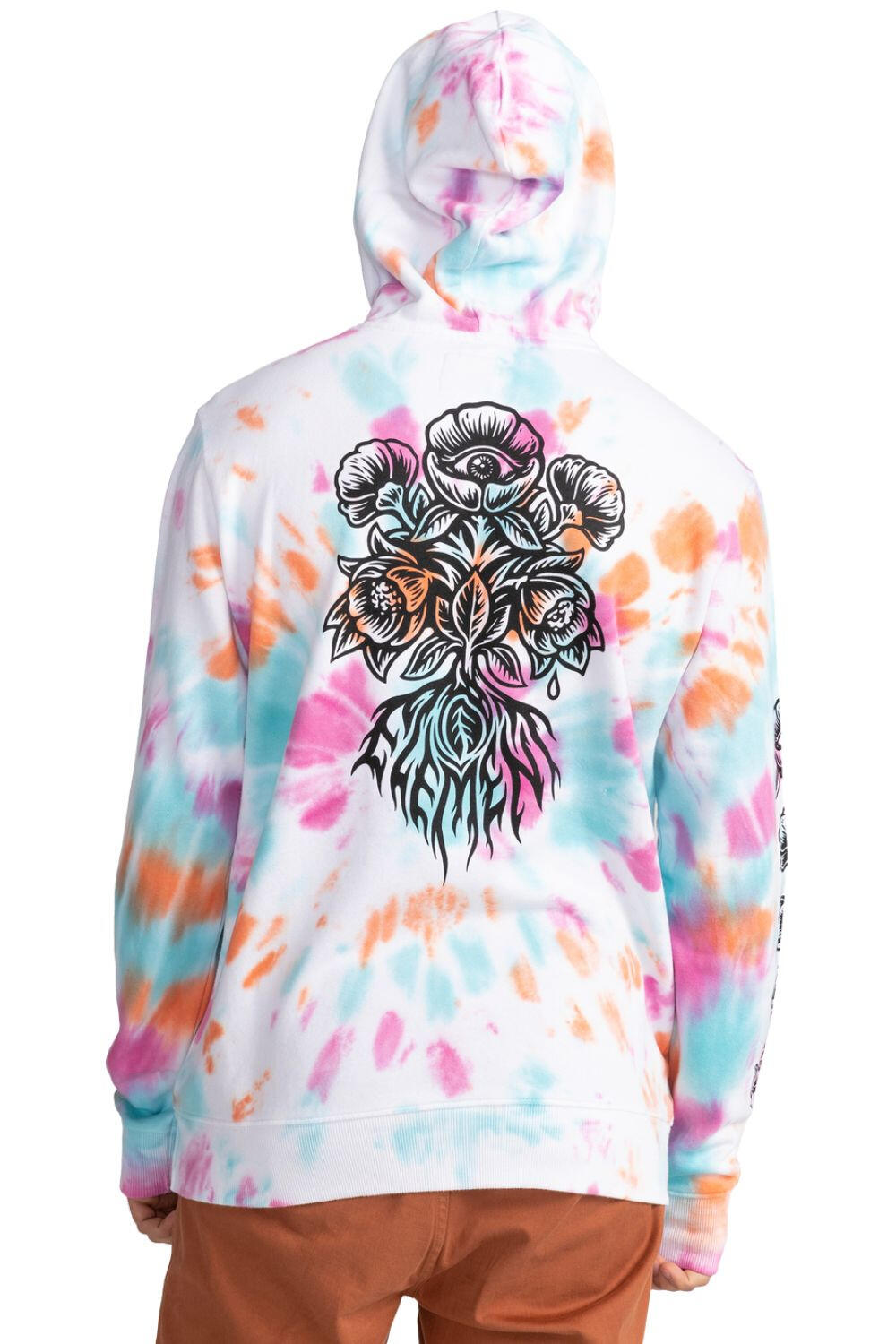 Heren Element Bloom Tie Dye Sweatshirt | Decathlon