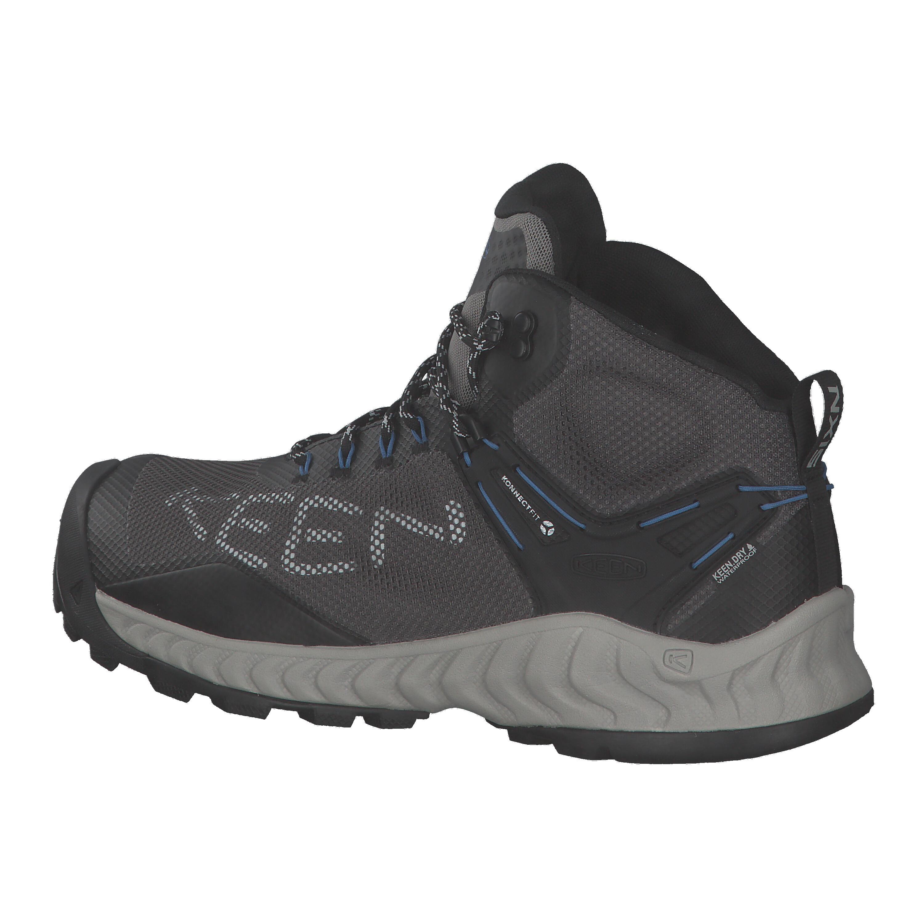 Keen Nxis Evo Mid WP herenschoenen Magnet/Bright Cobalt maat 40 KEEN ...