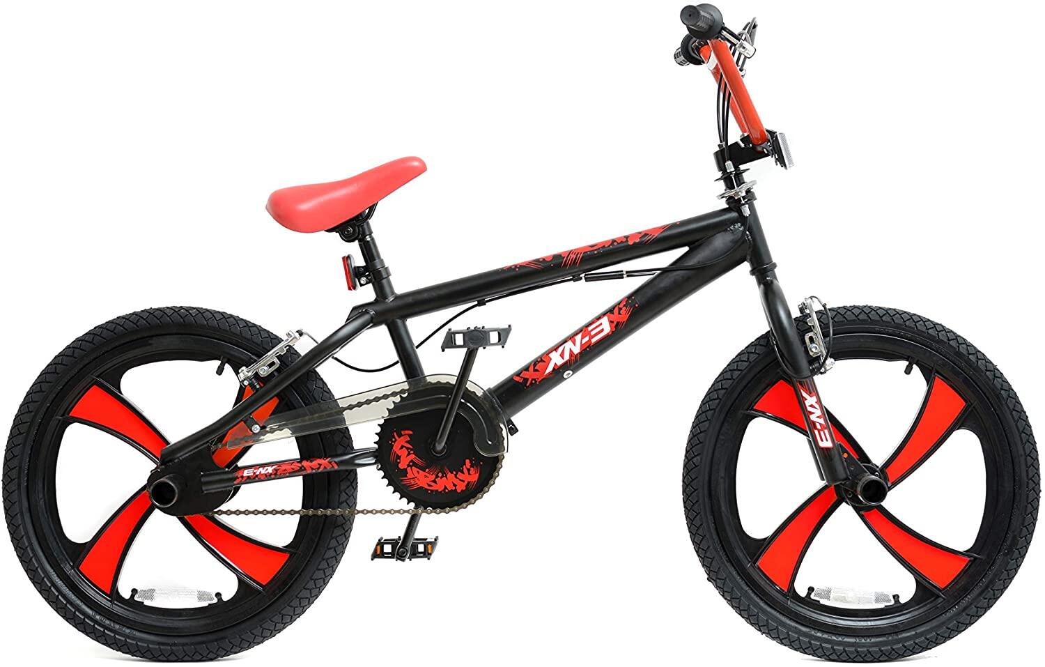 XN-3-20 BMX Bike Boys Freestyle BMX - 20In MAG Wheel Gyro Black/Red ...