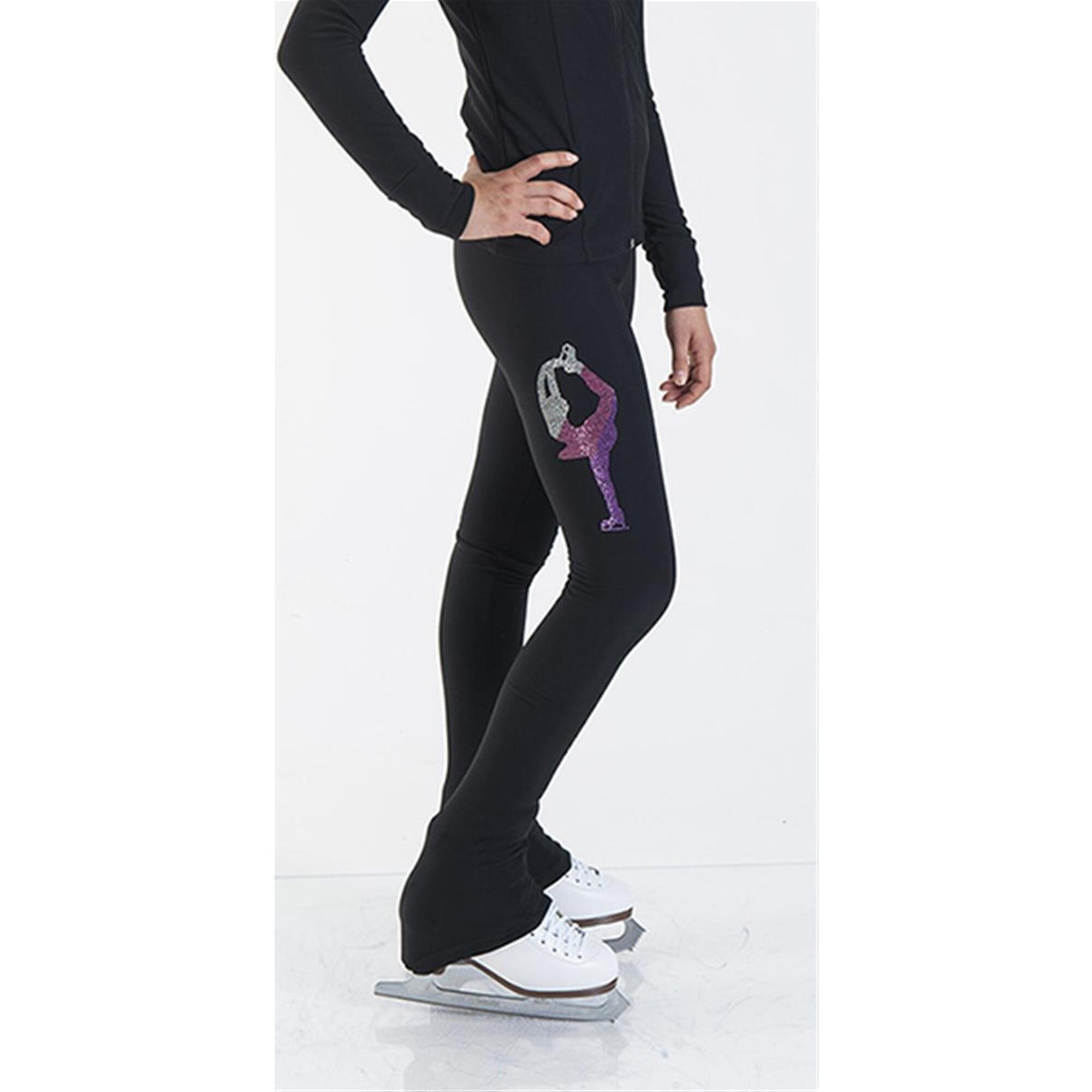 Pantalon de patinage - Biellmann Rose dégradé 8-10a MIMI STYLE | Decathlon