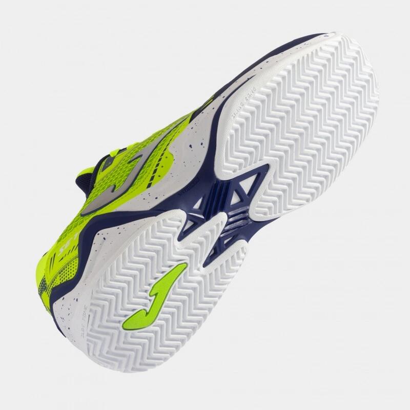 JOMA - Pantofi tenis Joma SET MEN 2403, zgură/padel, albastru-verde, 46 ...
