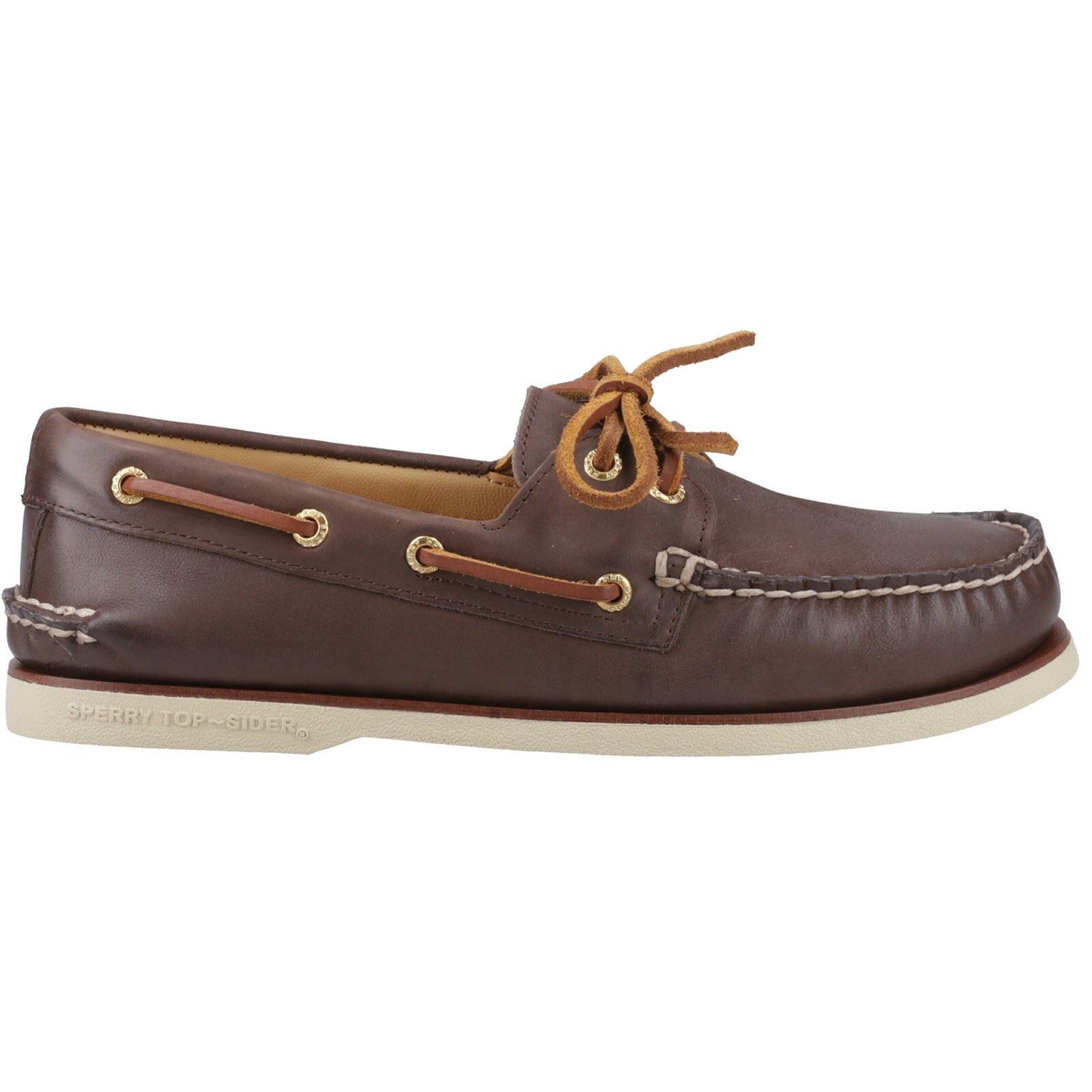 Sperry Authentic Gold Cup Leather Men's Brown Boat Shoes SPERRY | Decathlon