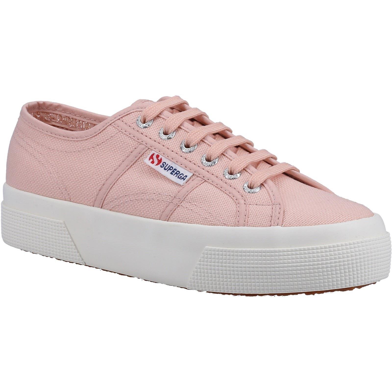 Superga 2740 Platform Cotton Women's Pink Blush Trainers SUPERGA ...